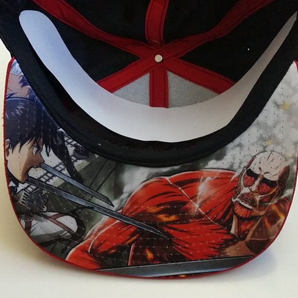 Bioworld | Accessories | Nwt Attack On Titan Eren Jaeger Hat Baseball ...